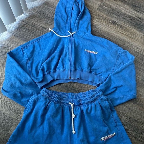 Oner Active | Pants & Jumpsuits | Oner Active Blue Shorts And Hoodie ...